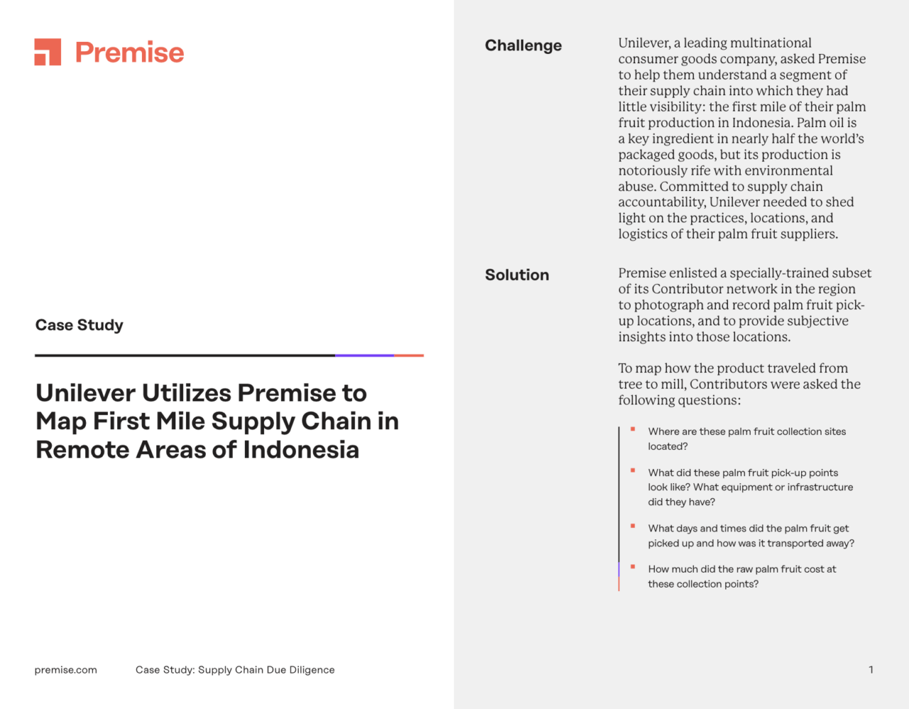 Geospatial Analytics - Premise
